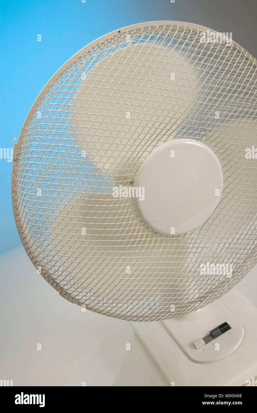 Electric fan office cooling off hi-res stock photography and images - Alamy