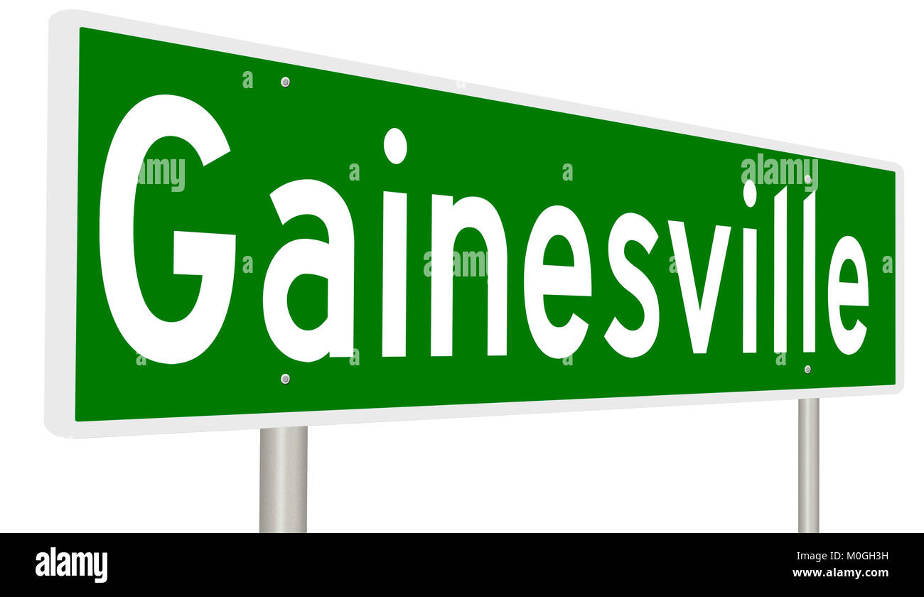 Gainesville city sign hi-res stock photography and images - Alamy