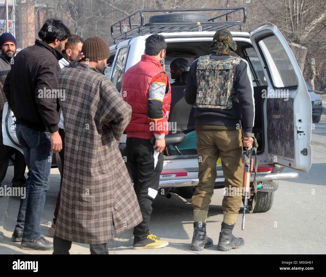 Frisking operation hi-res stock photography and images - Alamy