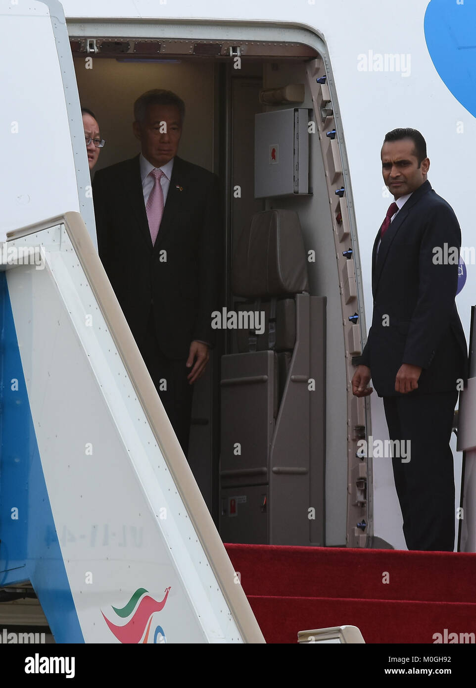 Singapore Prime Minister Lee Hsien Loong and his wife Ho Ching arrive ...