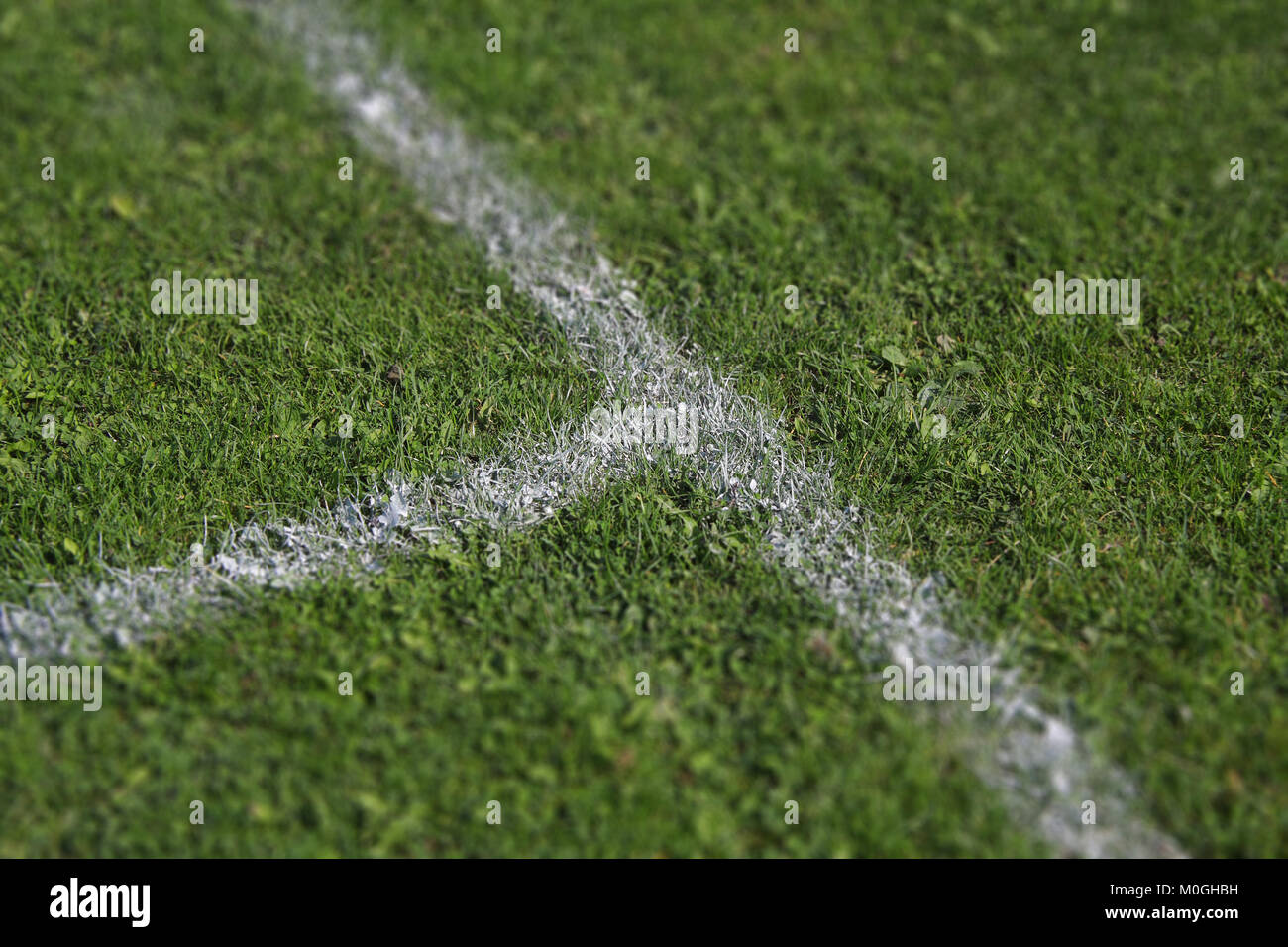 Football pitch lines hi-res stock photography and images - Alamy