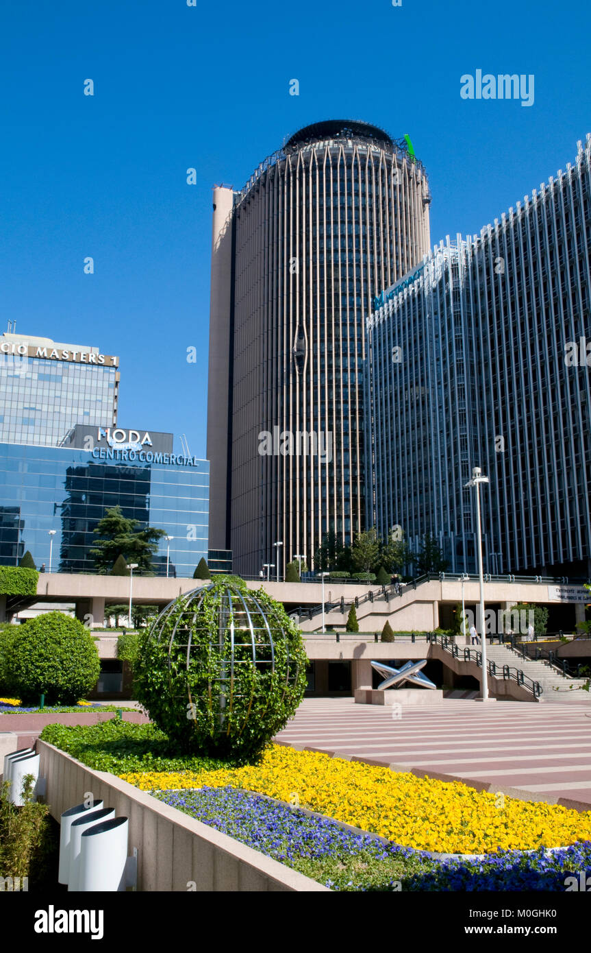 Azca financial district madrid spain hi-res stock photography and ...