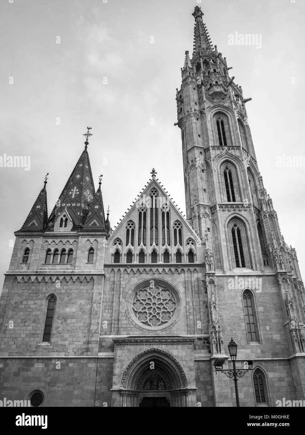Matthias Church, a Roman Catholic church in Buda's Capital District ...