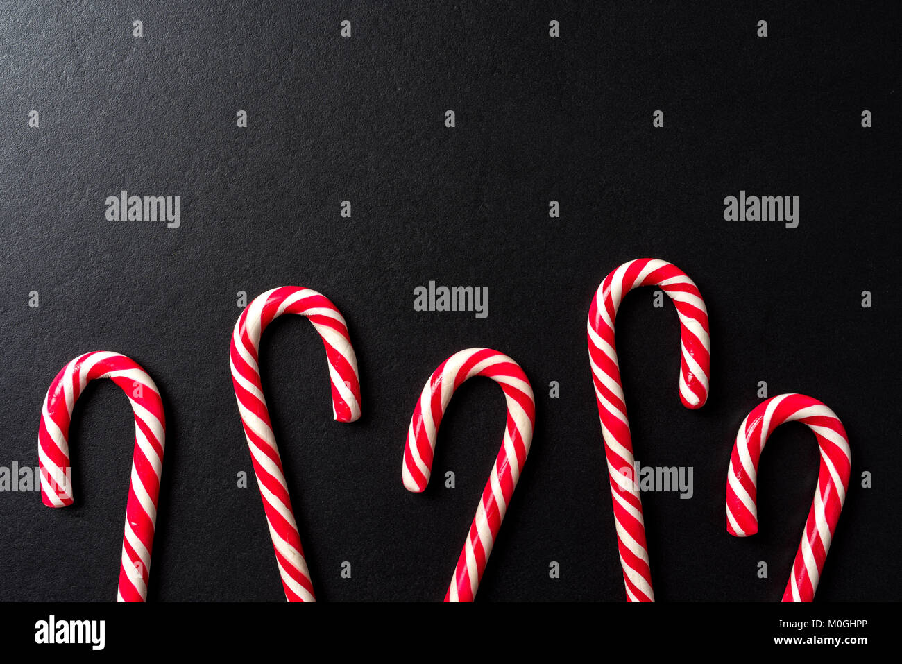 Candy canes background Stock Photo - Alamy