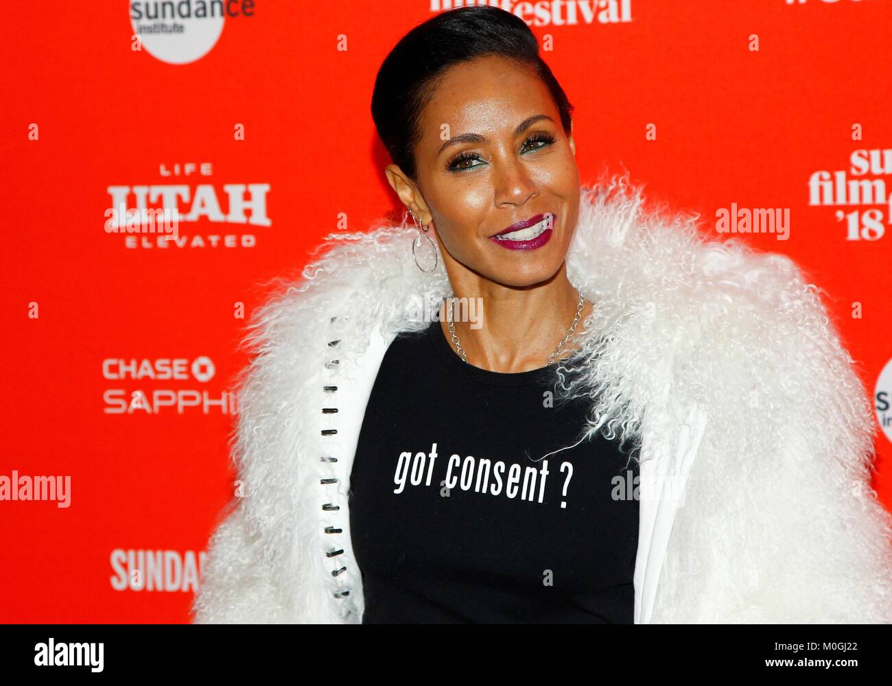 Park City, UT, USA. 21st Jan, 2018. Jaden Smith, Jada Pinkett Smith at ...