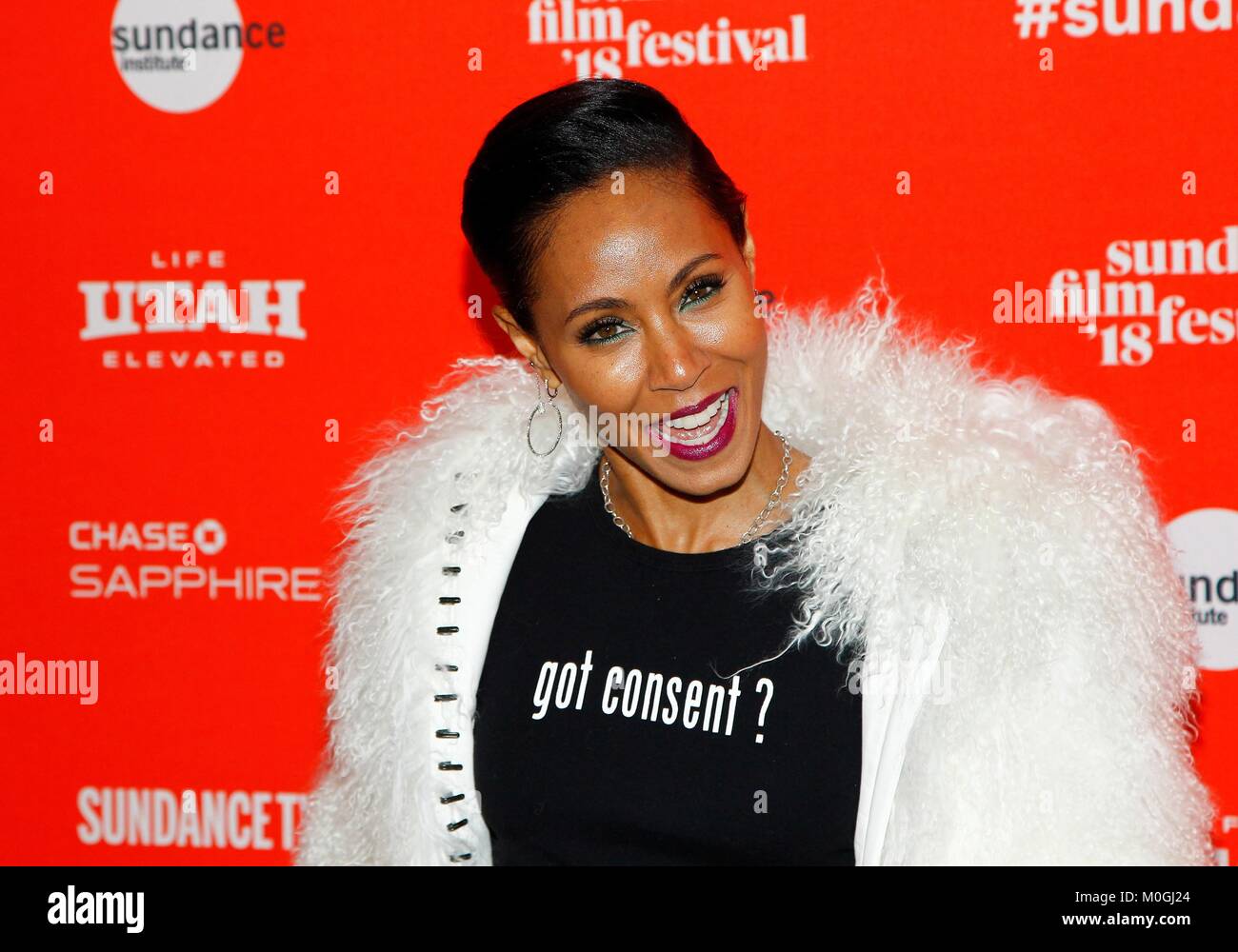 Park City, UT, USA. 21st Jan, 2018. Jaden Smith, Jada Pinkett Smith at ...