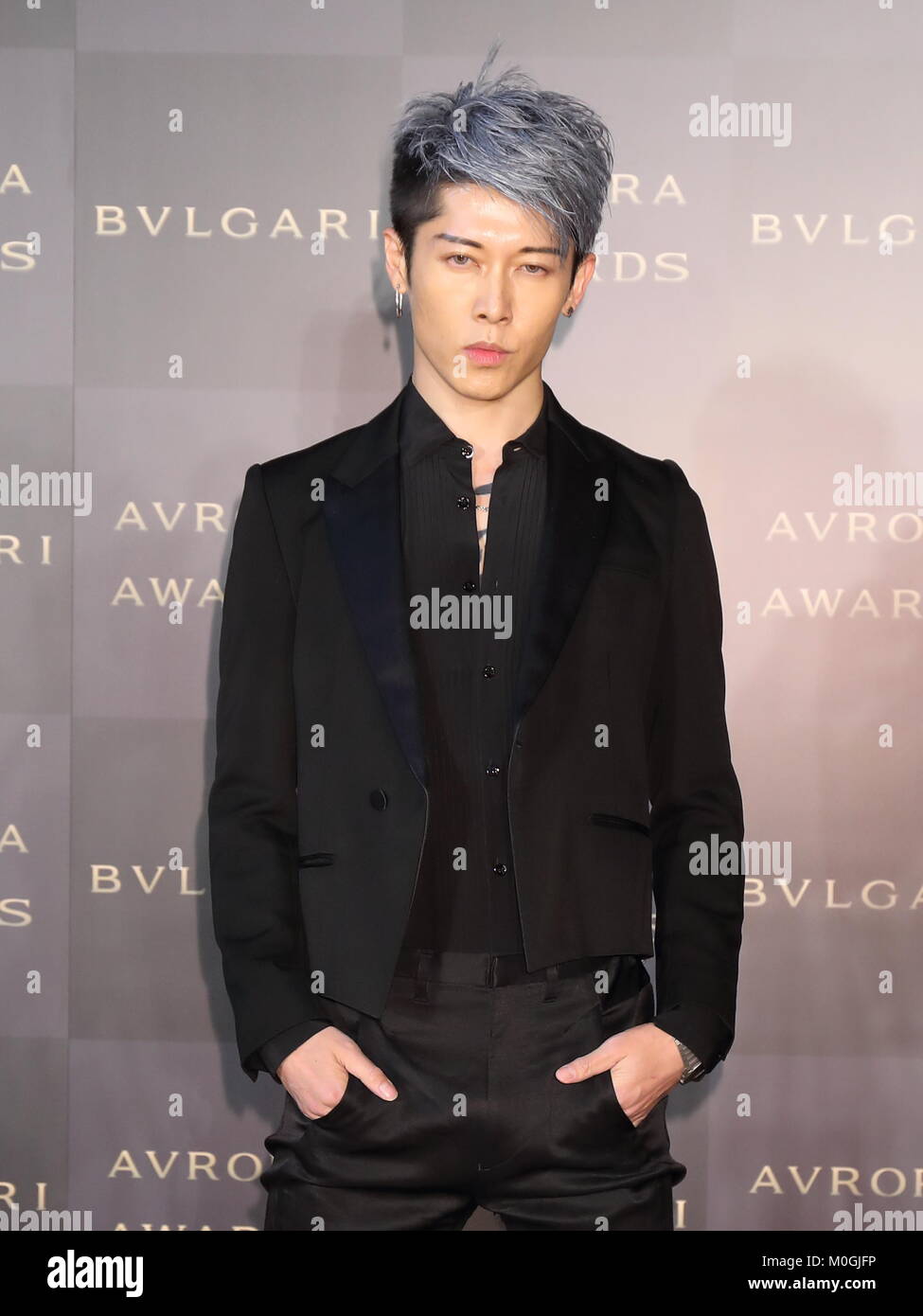 Japanese musician Miyavi attends Bvlgari Avrora Awards in Tokyo, Japan ...