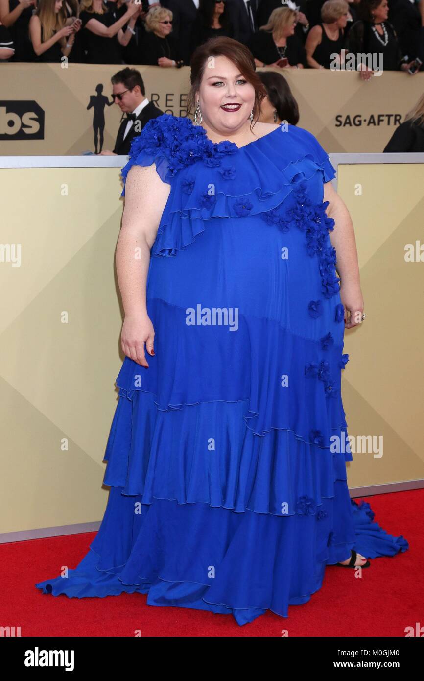Los Angeles, CA, USA. 21st Jan, 2018. Chrissy Metz at arrivals for 24th ...