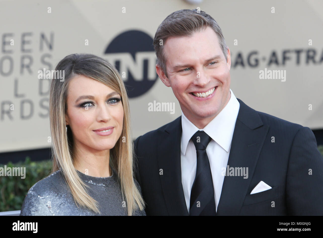 Los Angeles, Ca, USA. 21st Jan, 2018. Natalie Zea, Travis Schuldt at ...