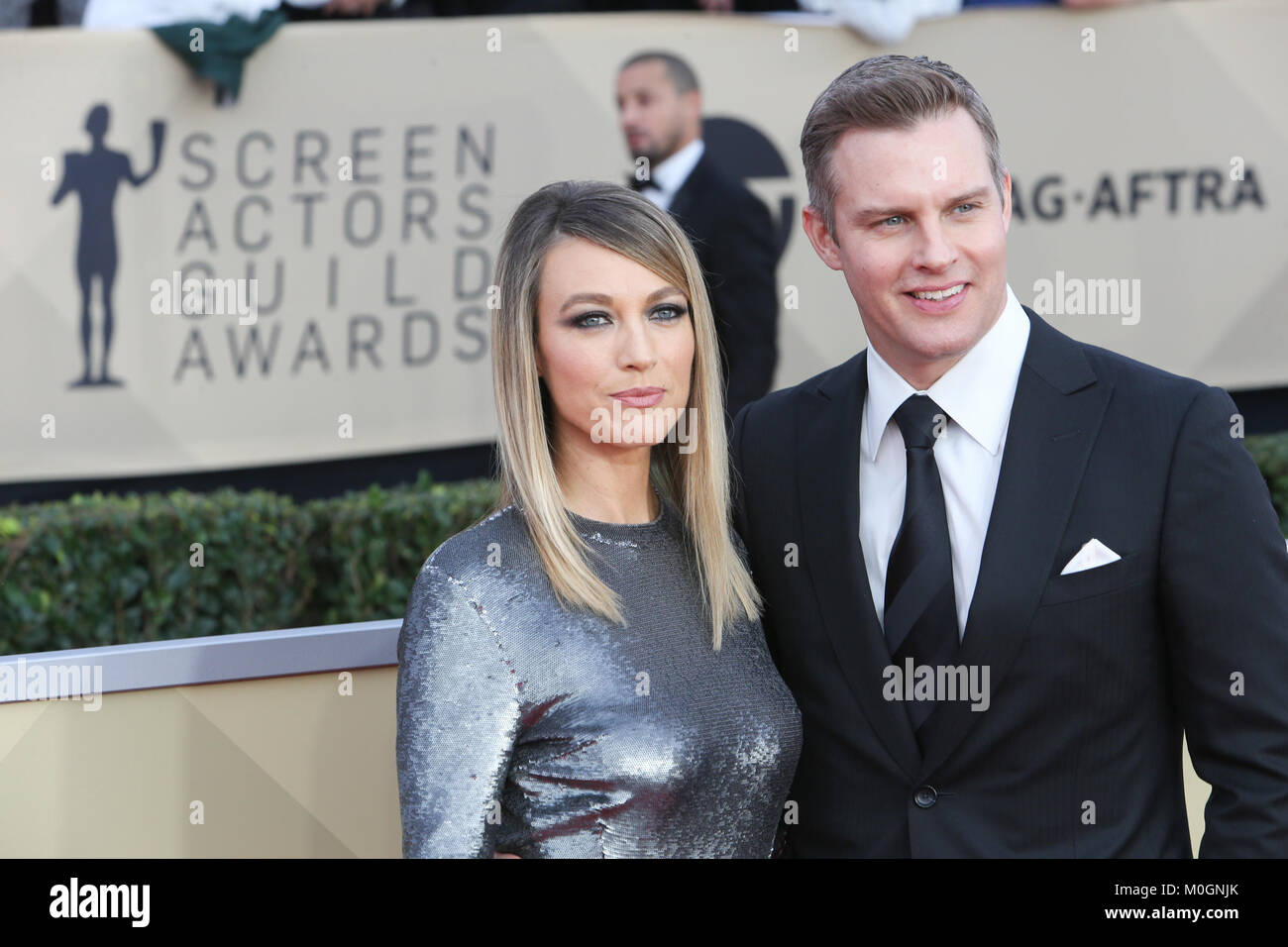 Los Angeles, Ca, USA. 21st Jan, 2018. Natalie Zea, Travis Schuldt at ...