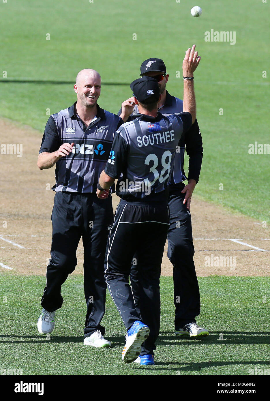 Westpac Stadium, Wellington, New Zealand. 22nd Jan, 2018. T20 ...