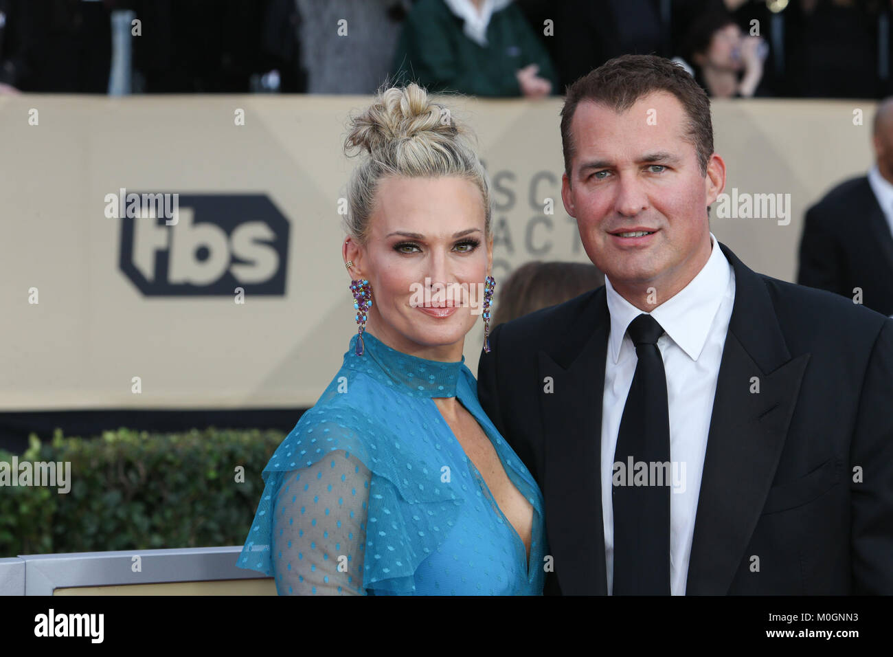 Los Angeles, Ca, USA. 21st Jan, 2018. Molly Sims, Scott Stuber at The ...
