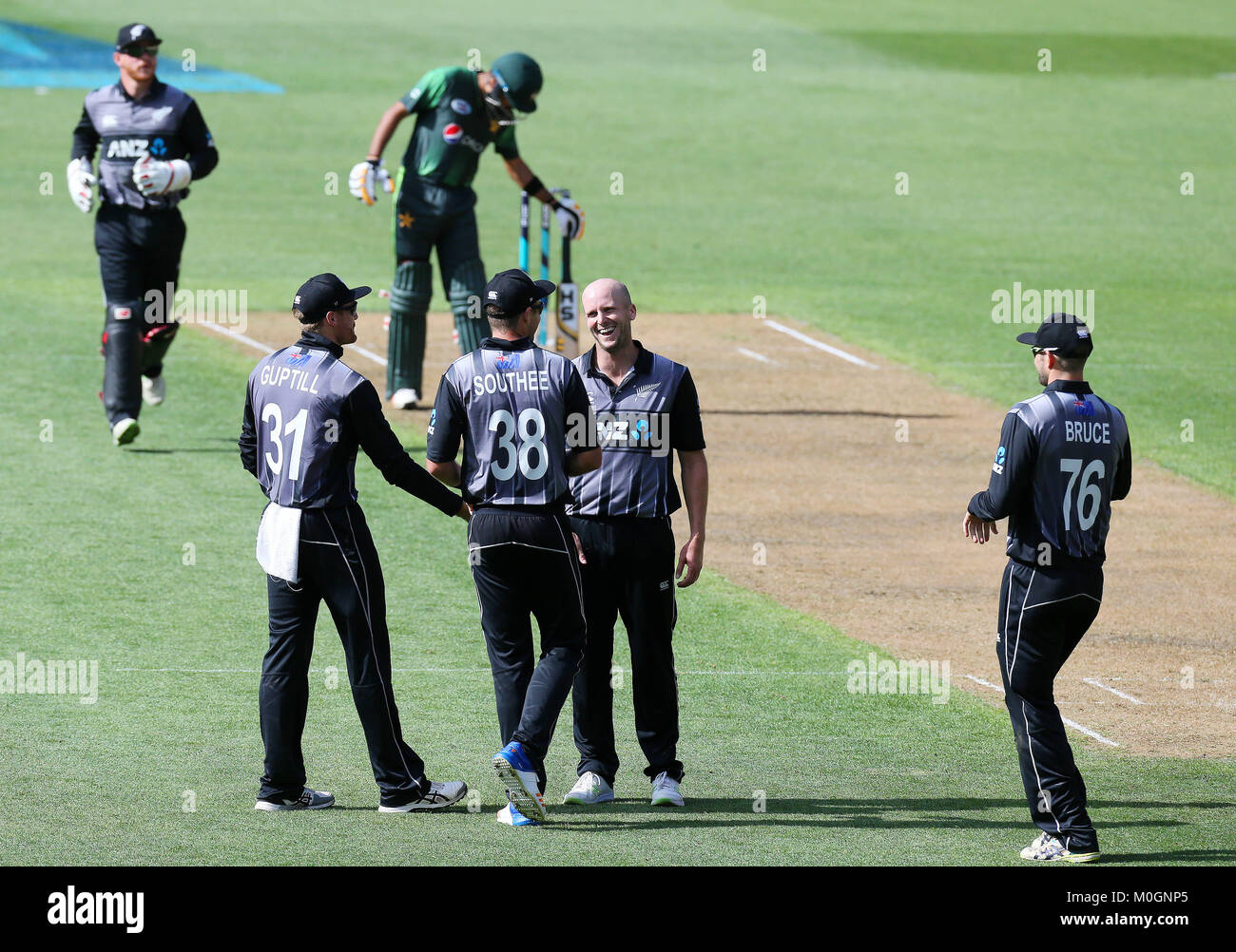 Westpac Stadium, Wellington, New Zealand. 22nd Jan, 2018. T20 ...
