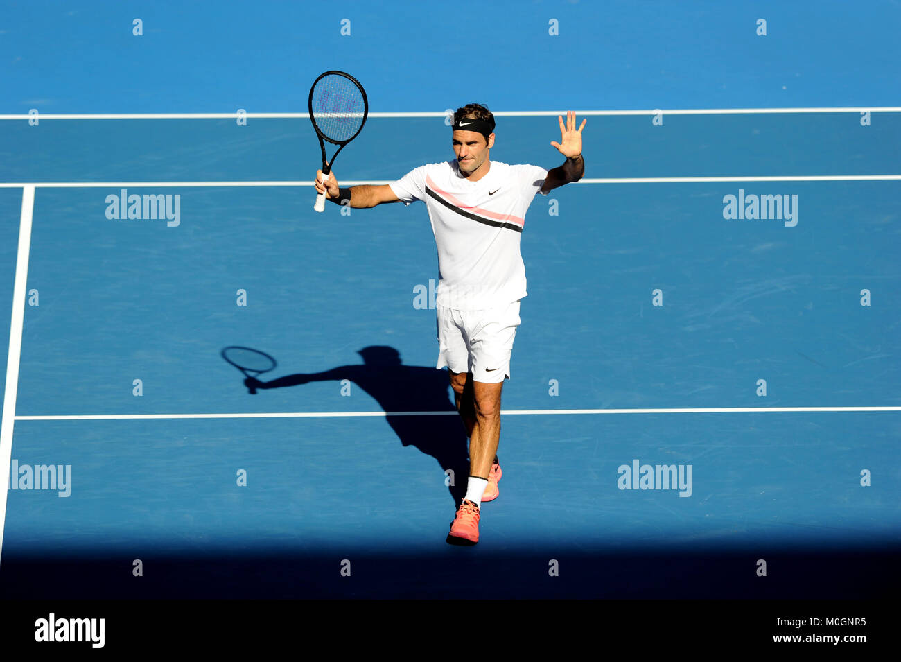 Melbourne Centre, Melbourne, Australia. 22nd Jan, 2018. Australian Open ...