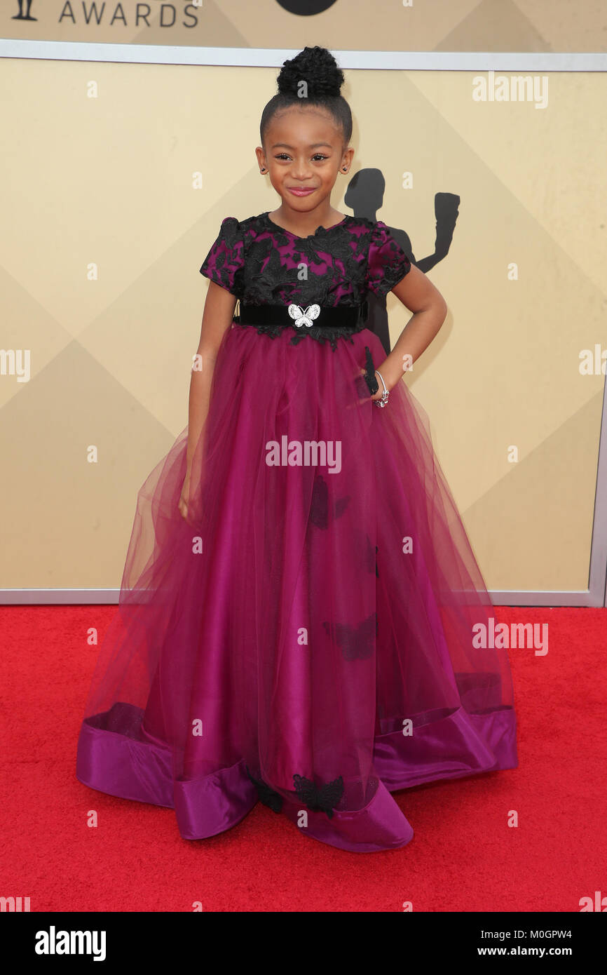 Los Angeles, Ca, USA. 21st Jan, 2018. Faithe Herman at The 24th Annual ...