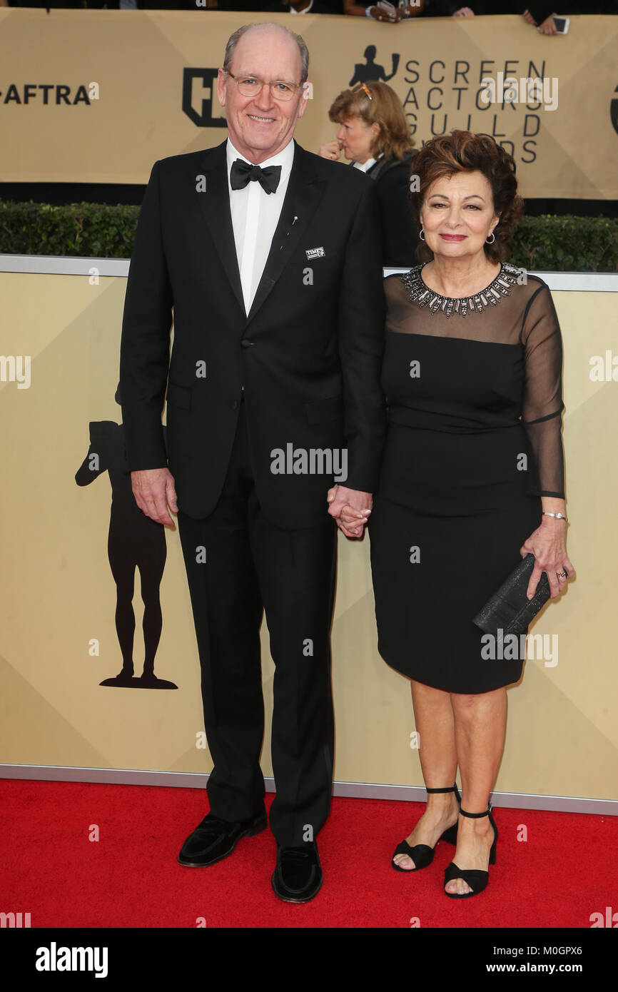 Los Angeles, Ca, USA. 21st Jan, 2018. Richard Jenkins, Sharon R ...