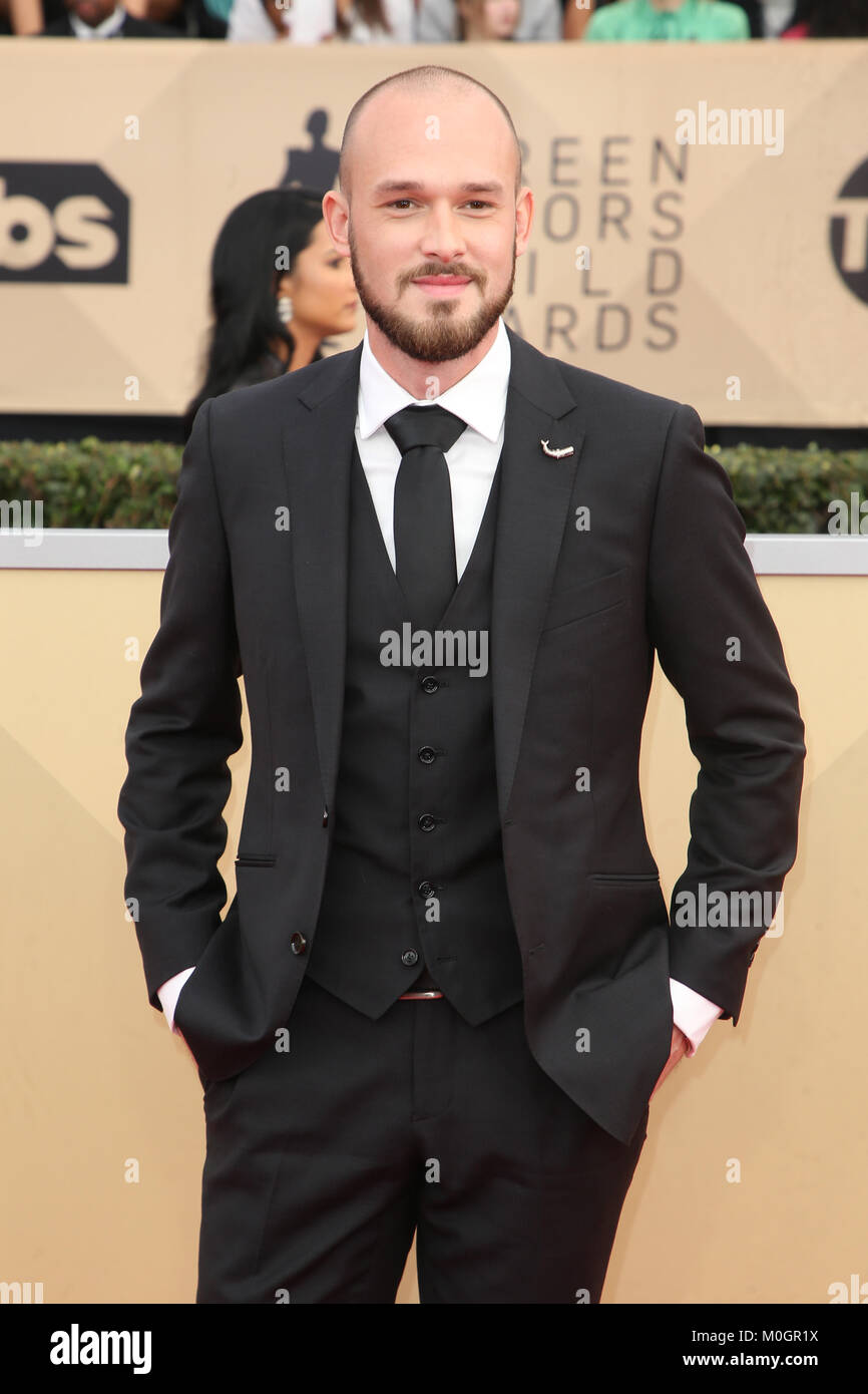 Los Angeles, Ca, USA. 21st Jan, 2018. Evan Hall at The 24th Annual ...