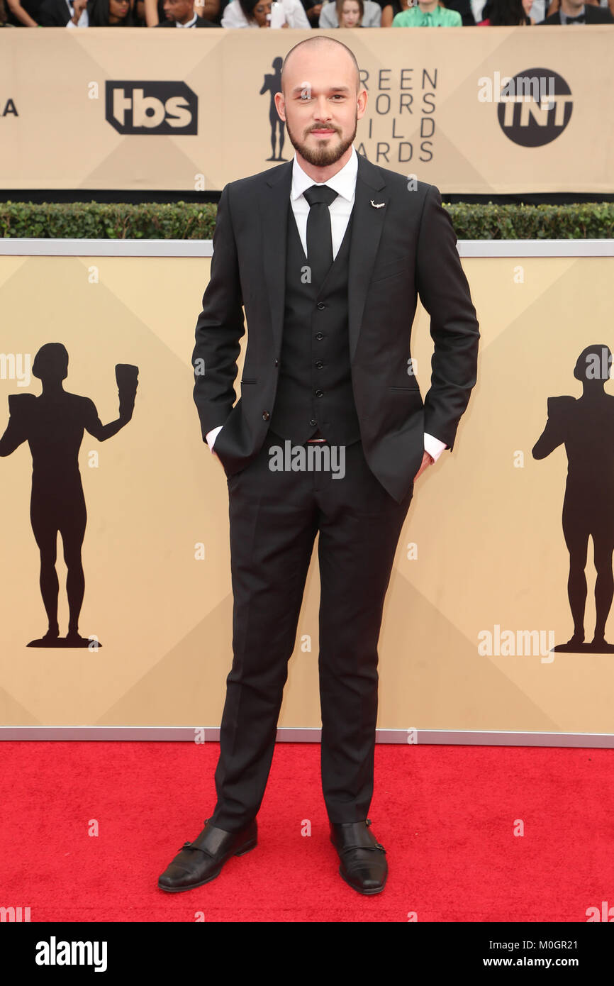 Los Angeles, Ca, USA. 21st Jan, 2018. Evan Hall at The 24th Annual ...