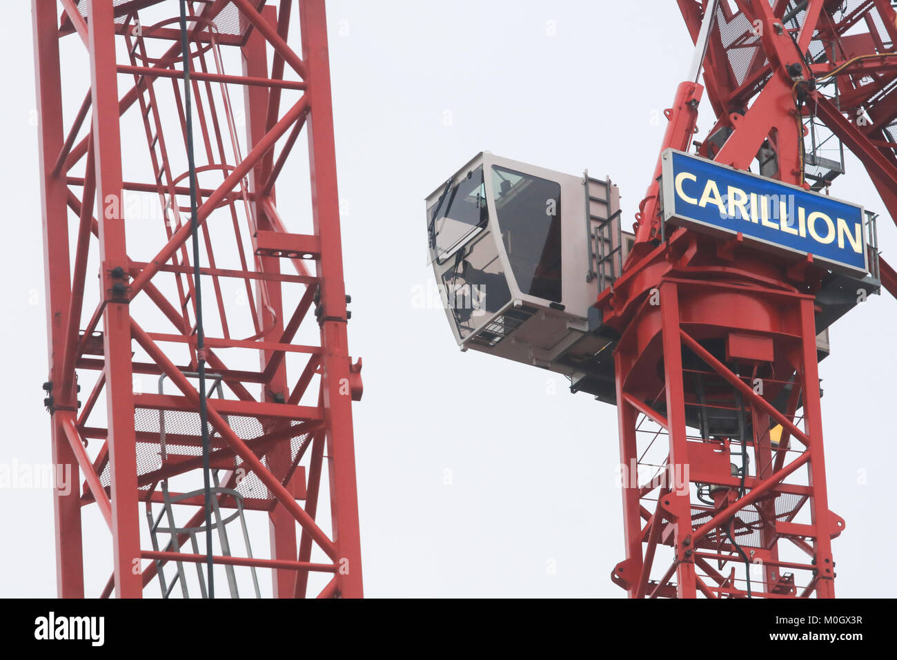 London, UK. 22nd Jan, 2018. The second largest construction company ...