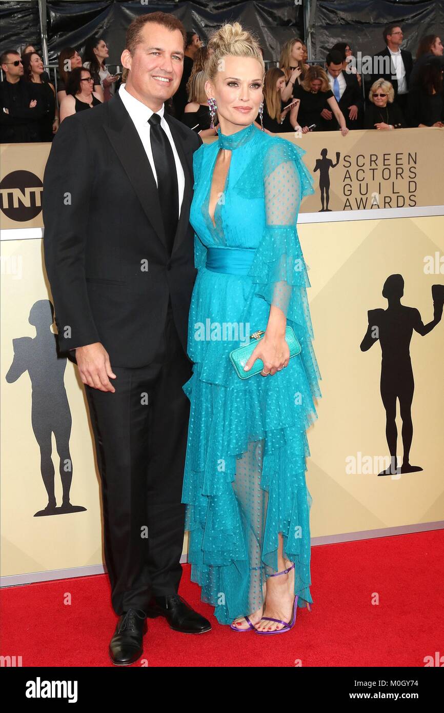 Los Angeles, CA, USA. 21st Jan, 2018. Scott Stuber, Molly Sims at ...