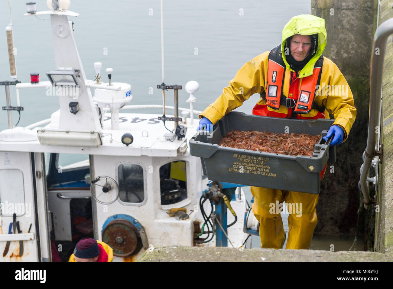 Schull, Ireland. 22nd Jan, 2018. After storms and bad weather over the ...