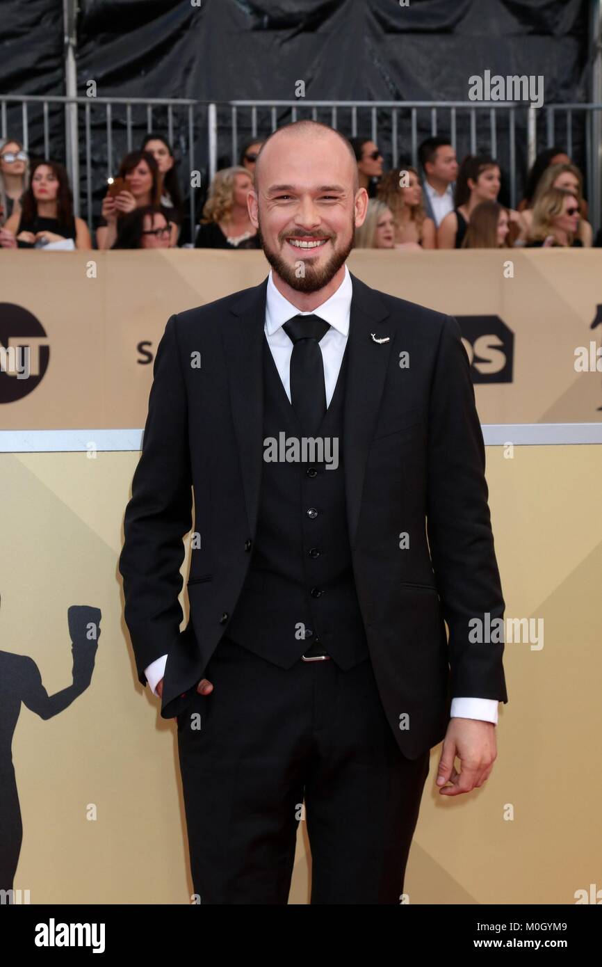 Los Angeles, CA, USA. 21st Jan, 2018. Evan Hall at arrivals for 24th ...