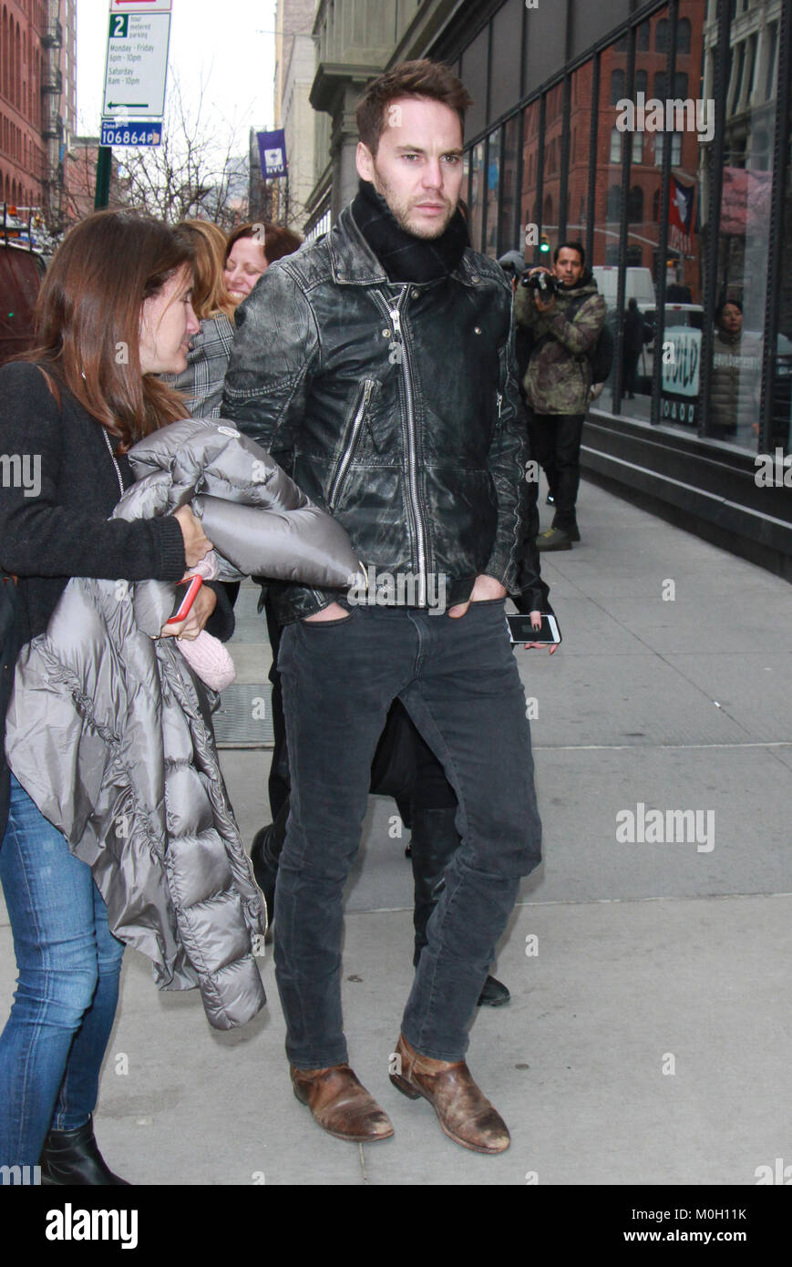 New York, NY, USA. 22nd Jan, 2018. Taylor Kitsch at Build Series to ...