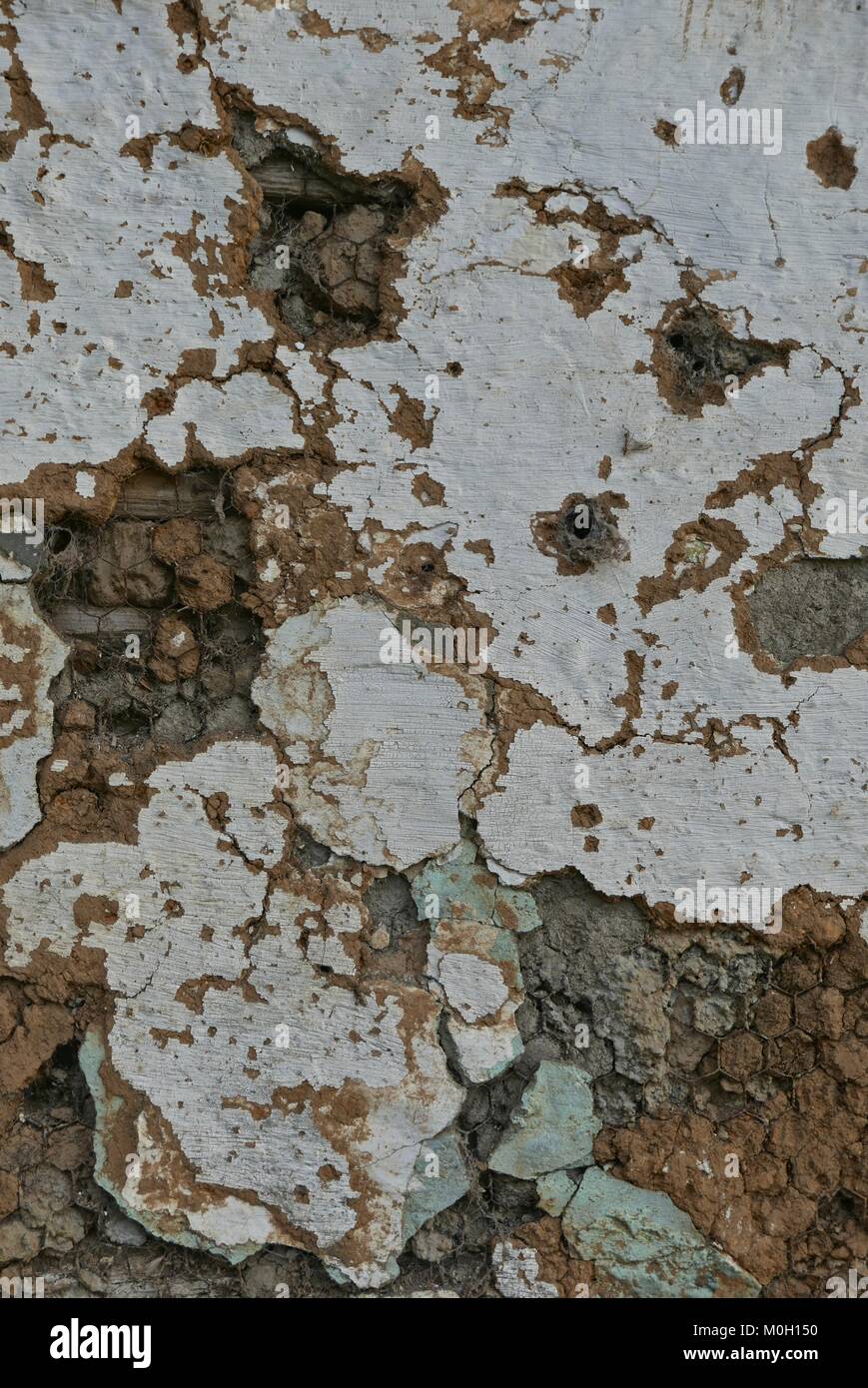 Salento, Quindio, Colombia. 3rd Oct, 2016. Traditional bahareque wall ...