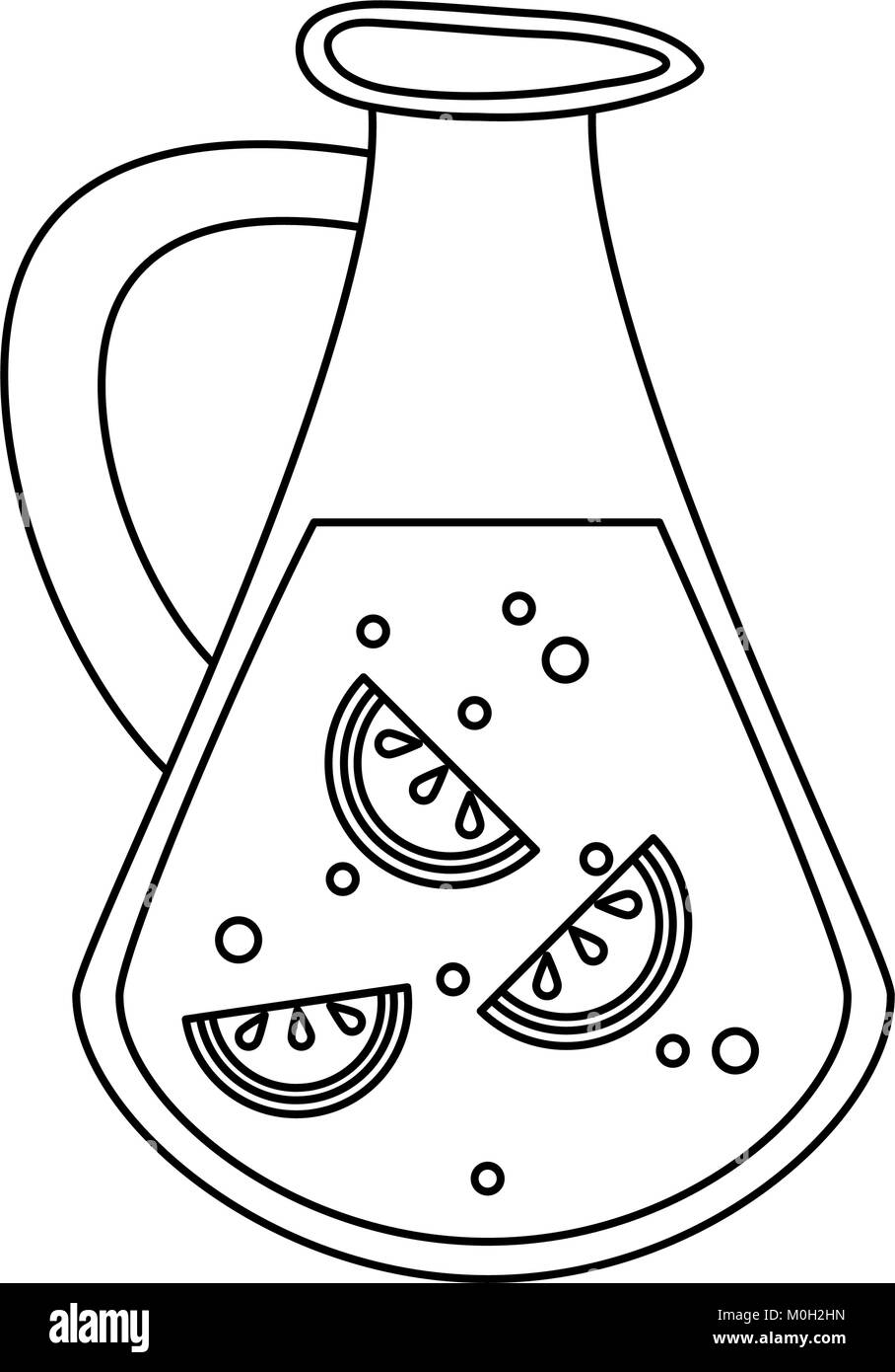 Iced lemonade Stock Vector Images - Alamy