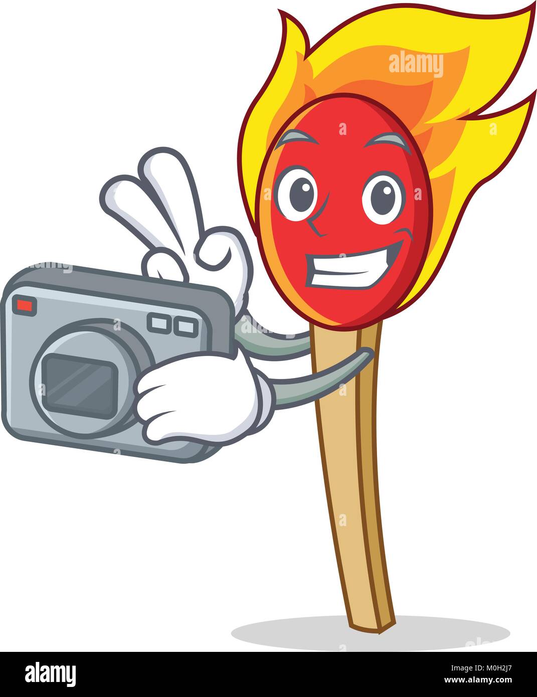 Matchstick picture Stock Vector Images - Alamy