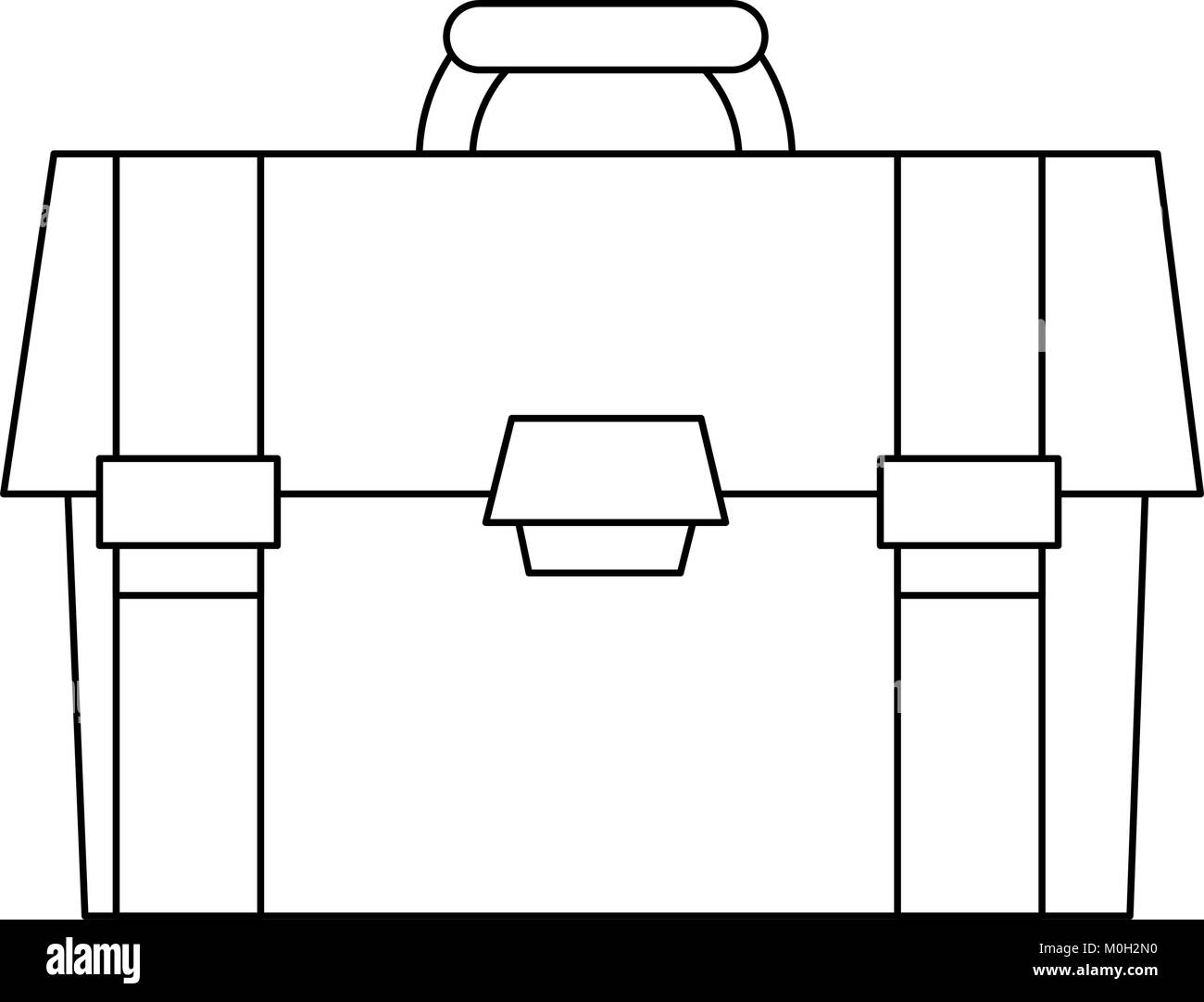 Business briefcase isolated Stock Vector Image & Art - Alamy