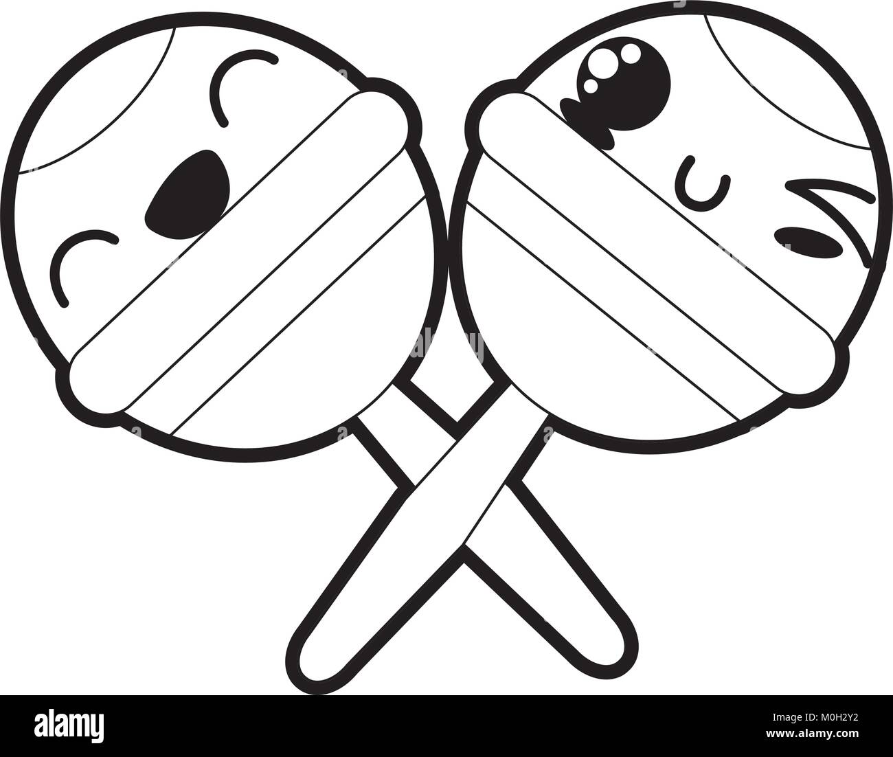 Isolated maracas design Stock Vector Image & Art - Alamy