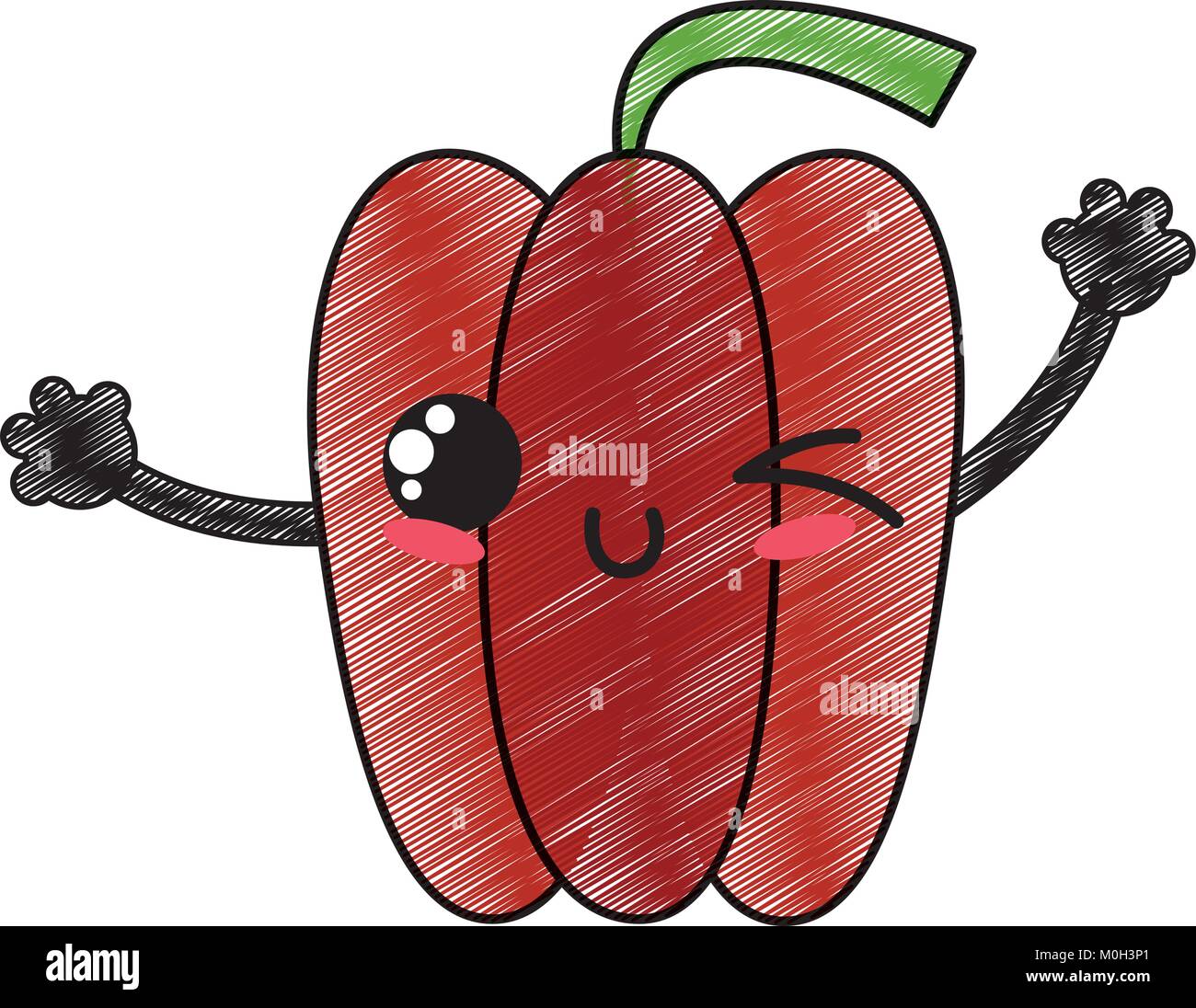 Isolated pepper design Stock Vector Image & Art - Alamy