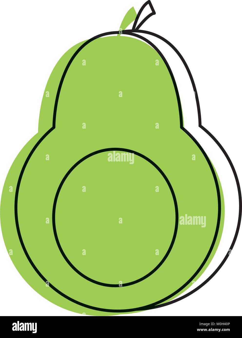 Isolated avocado design Stock Vector Image & Art - Alamy