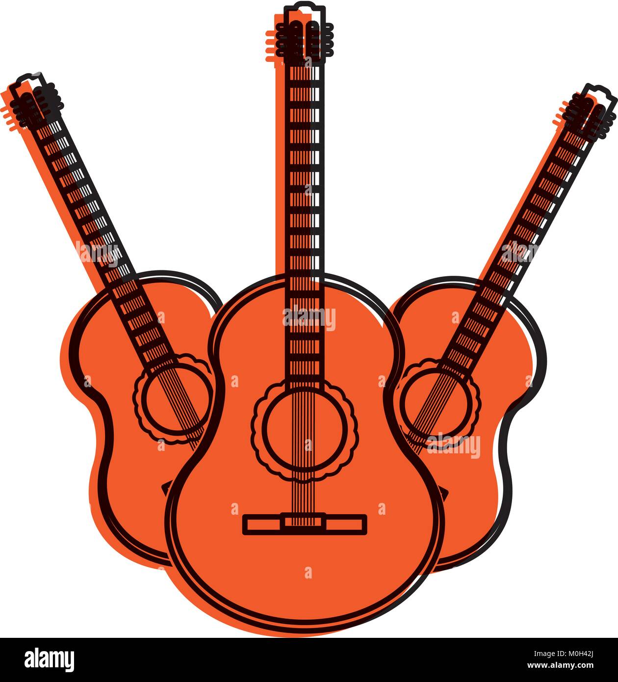 Isolated guitar design Stock Vector Image & Art - Alamy