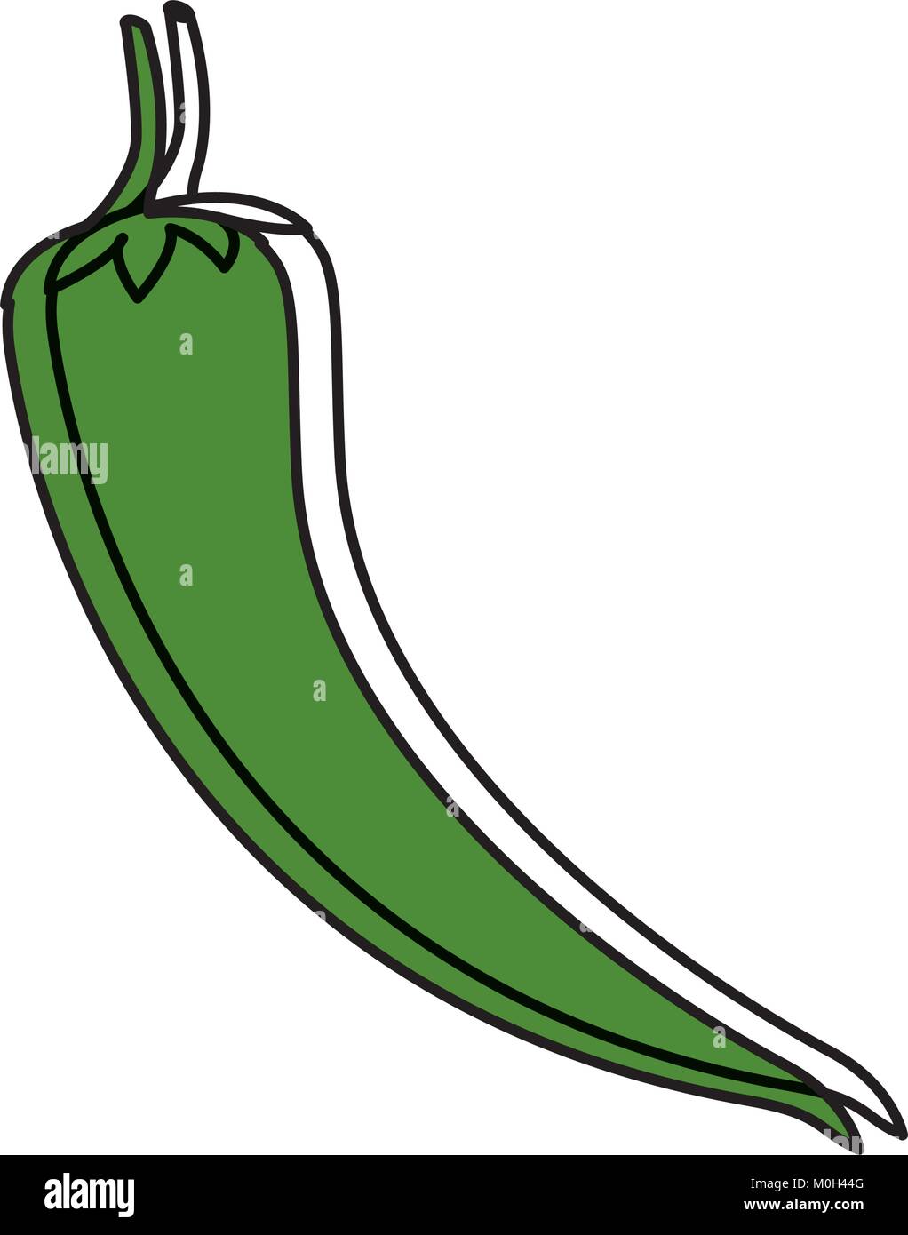 Isolated pepper design Stock Vector Image & Art - Alamy