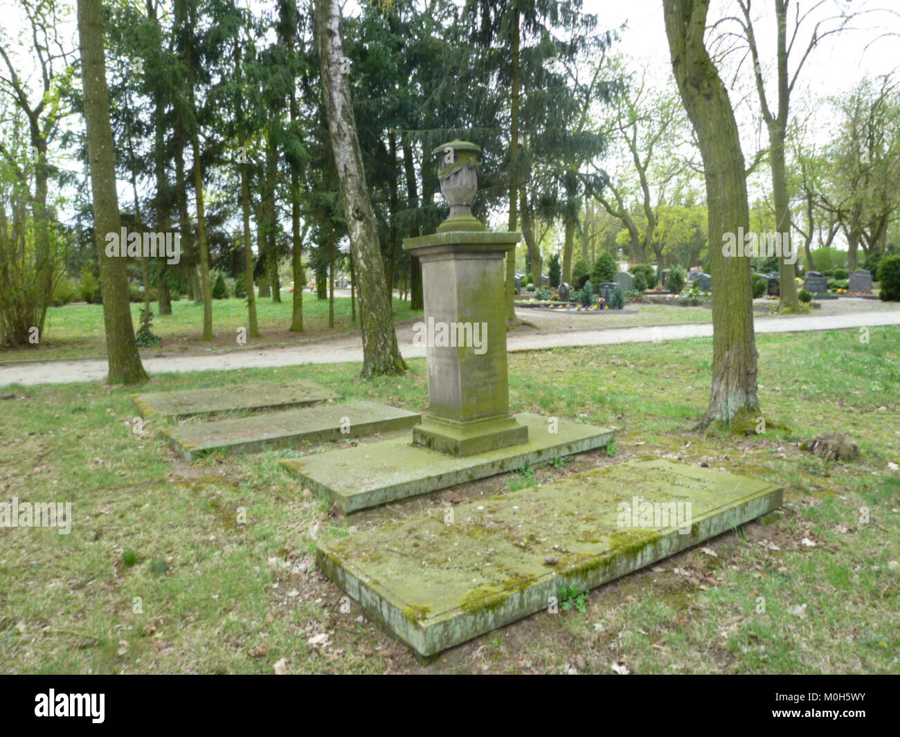 Calvörde, Grabmal Vibrans AVR Stock Photo - Alamy