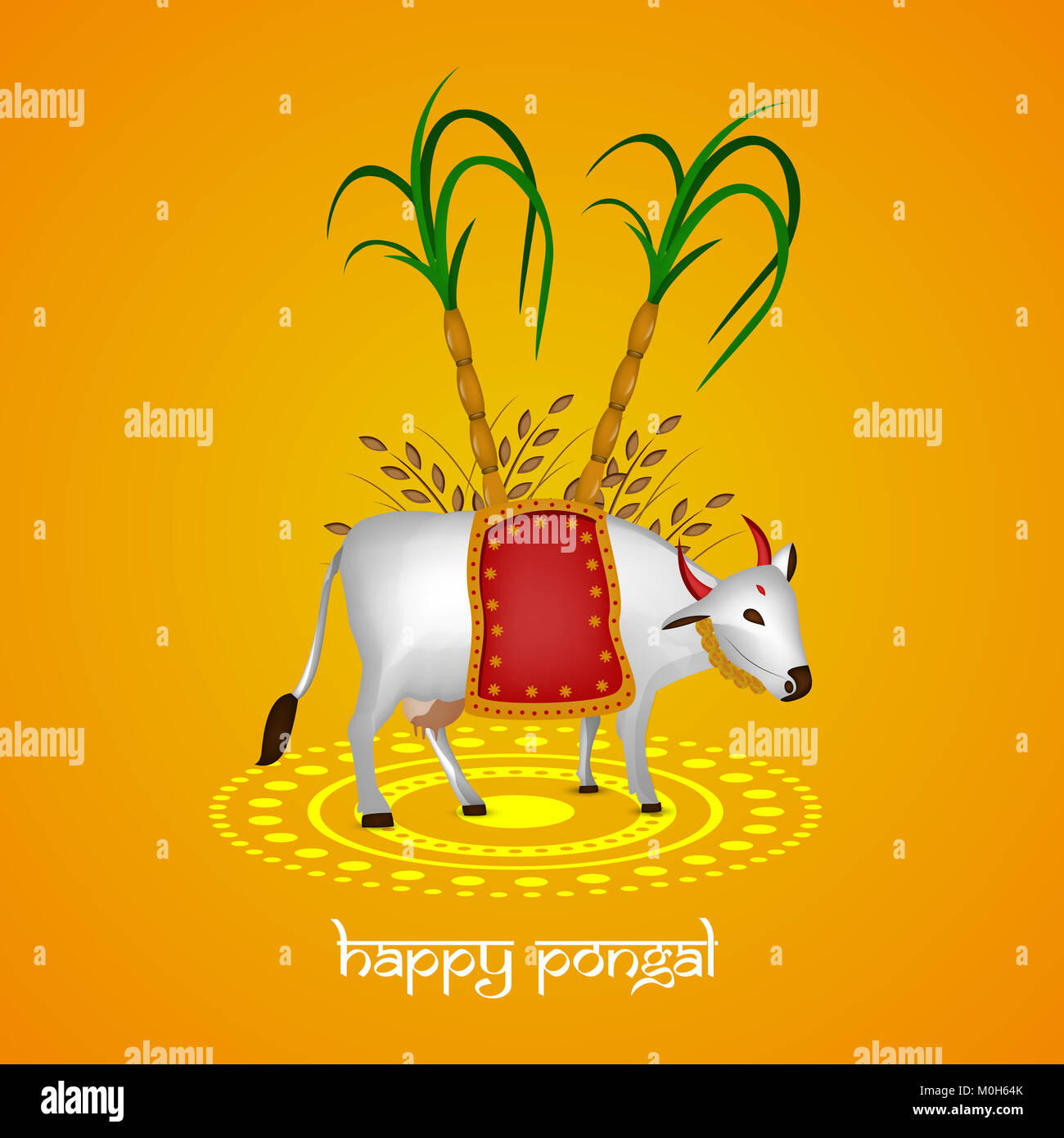 Pongal cow hi-res stock photography and images - Alamy