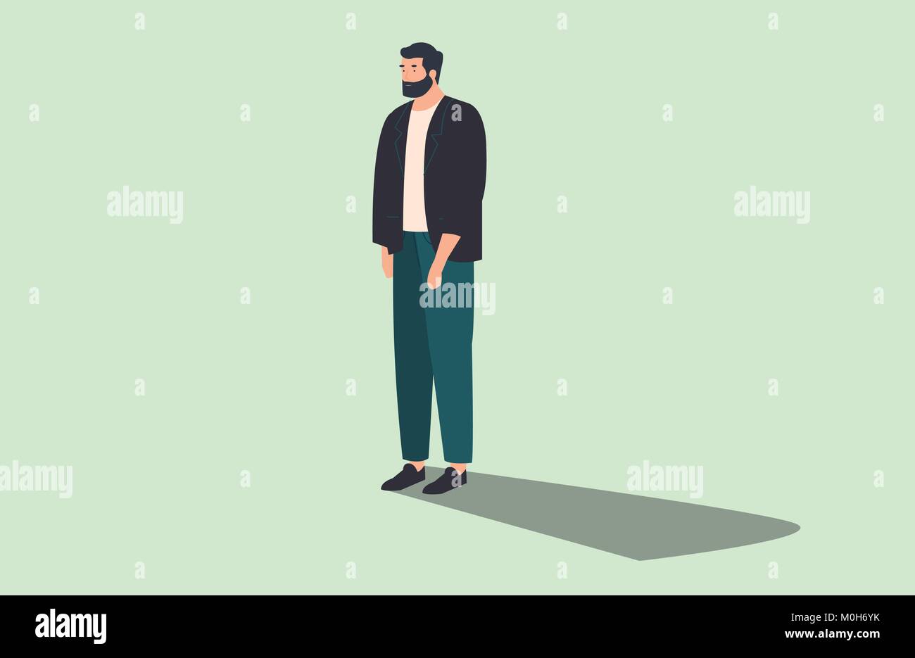 modern man standing Stock Vector Image & Art - Alamy