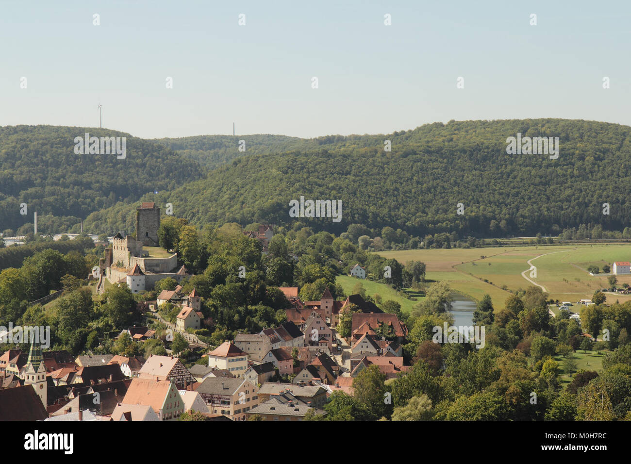 A photograph of the archaeological site Burgstall Alte Bürg near ...