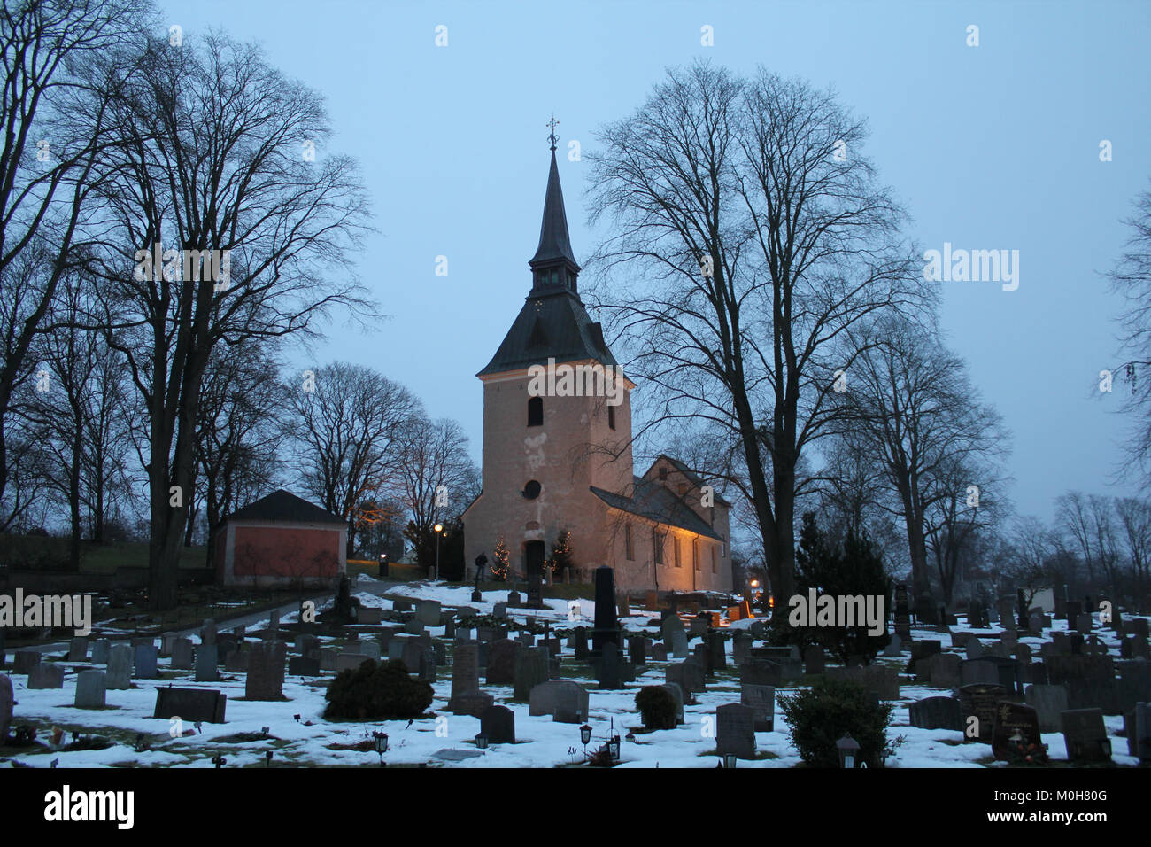 Brännkyrka kyrka 2013c Stock Photo - Alamy