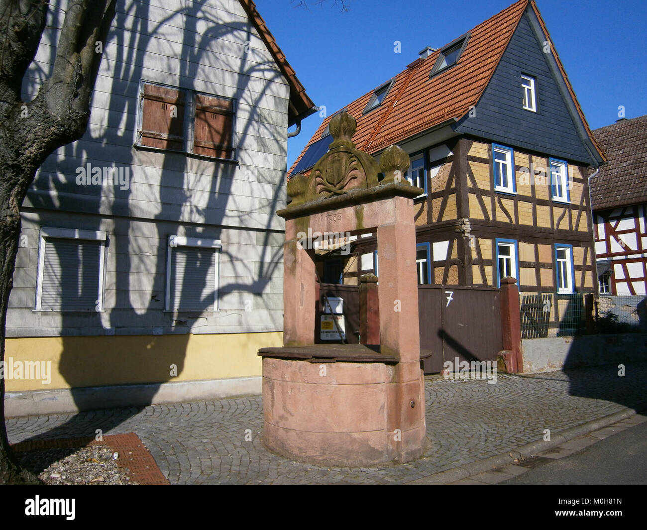 The well in Brunnenstraße, Erlensee Langendiebach, is a significant ...