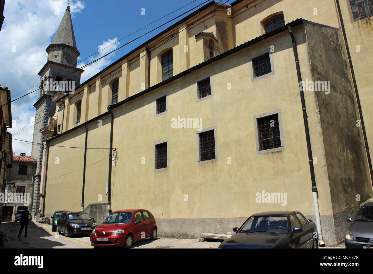 An image of the Parish Church of the Blessed Virgin Mary in Buzet ...