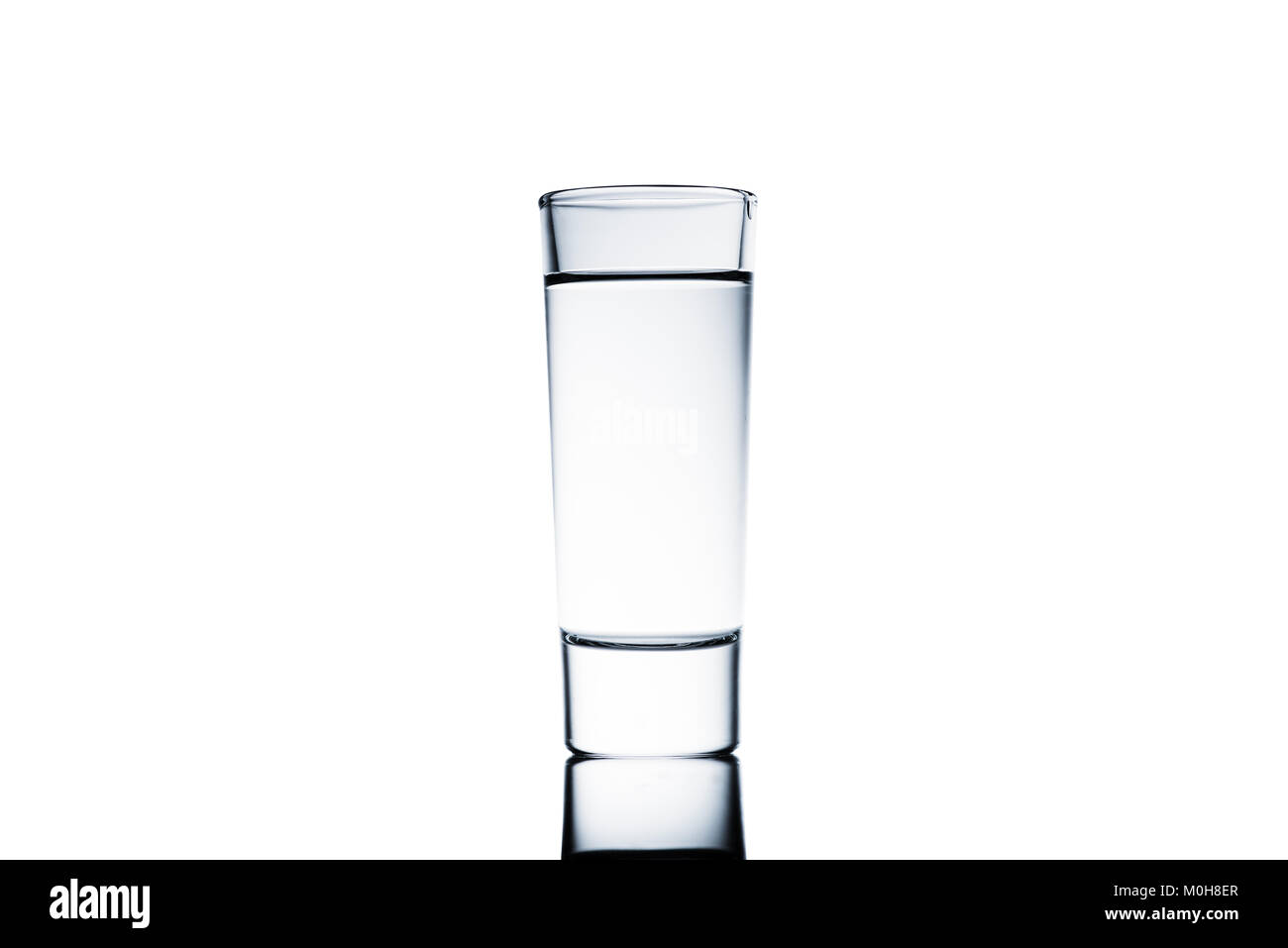 drinking glass of clean water isolated on white Stock Photo - Alamy