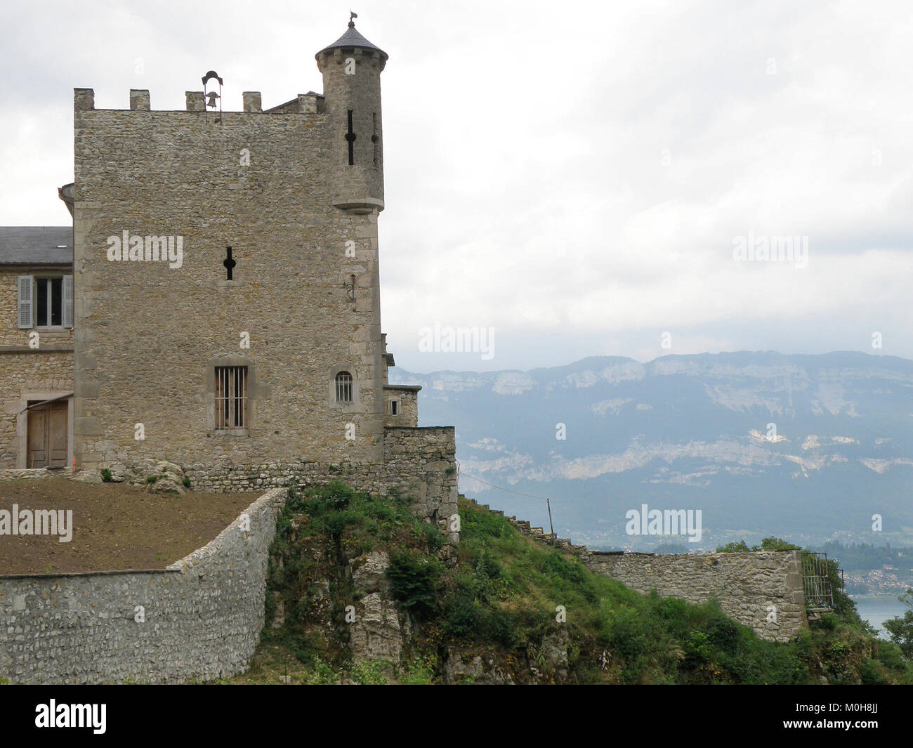 The château in Bourdeau, France, is a historic manor-style castle ...