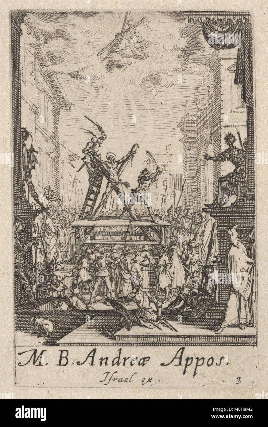 This artwork, 'Martyrdom of Saint Andrew' from the series 'The Little ...