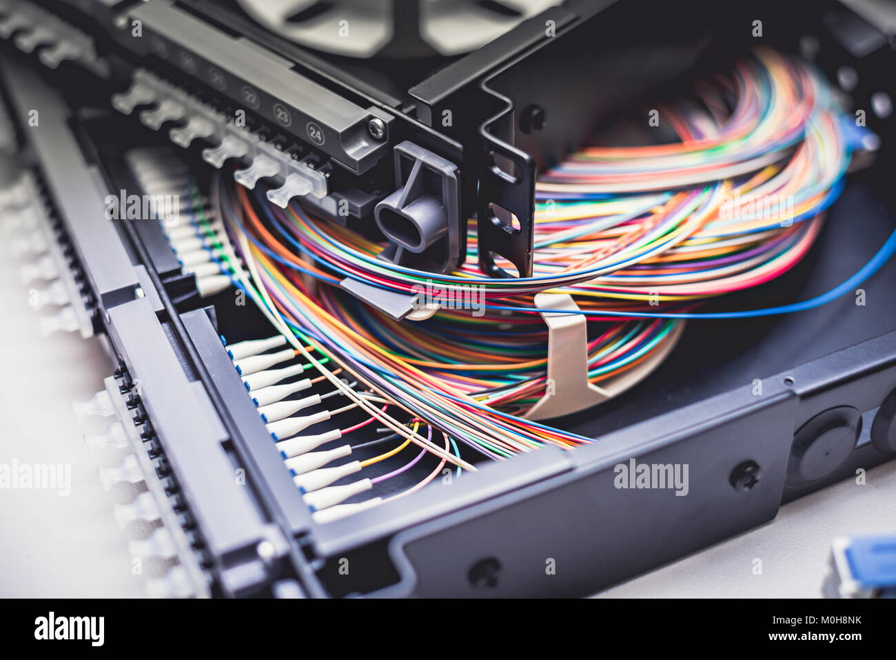 Fiber optic cable circuit hi-res stock photography and images - Alamy