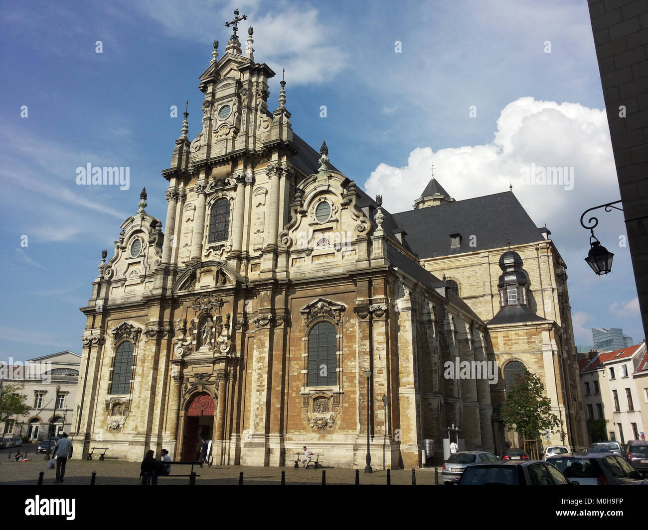 The Église Saint-Jean-Baptiste au Béguinage in Brussels is a historic ...