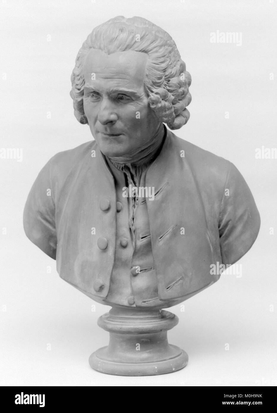 Jean jacques jean jacques rousseau 1712 1778 Black and White Stock ...