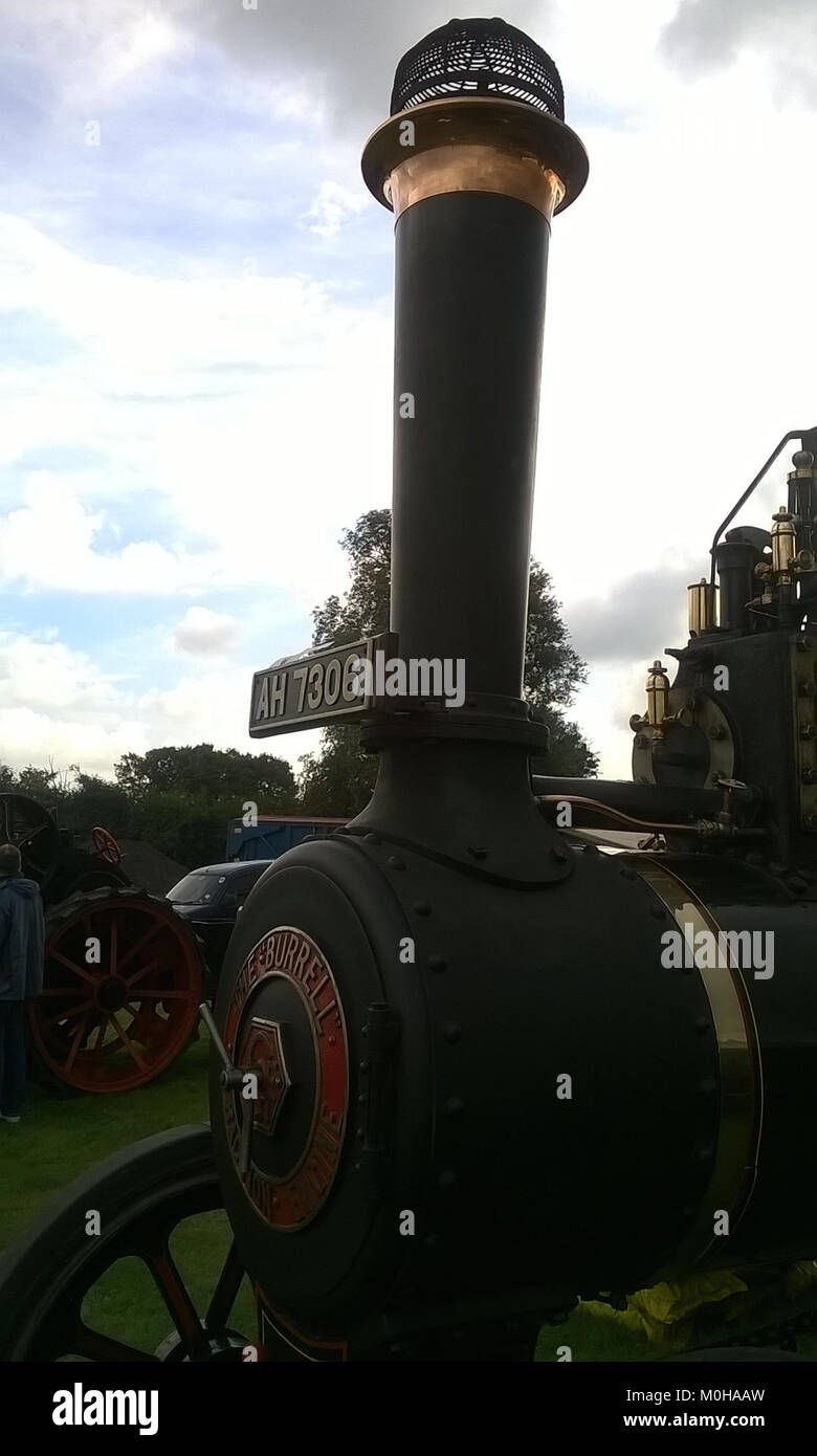 Burrell traction engine 'The Lurcher' (15259959558 Stock Photo - Alamy